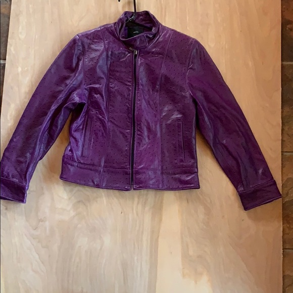 identity | Jackets & Coats | Womens Med 0 Leather Identity Jacket ...